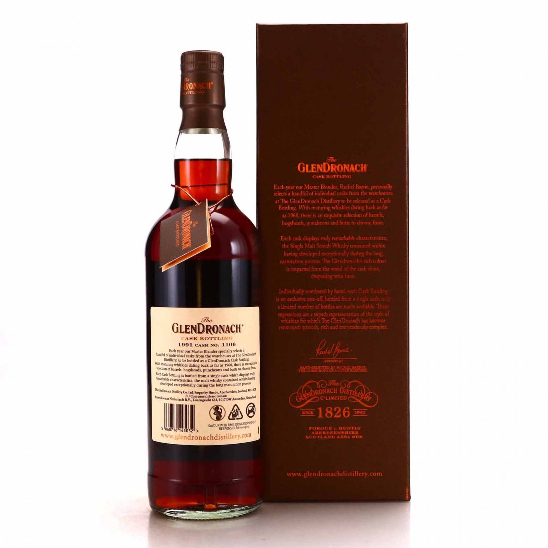 Glendronach 1991 Single PX Cask 31 Year Old #1106 | Whisky Auctioneer