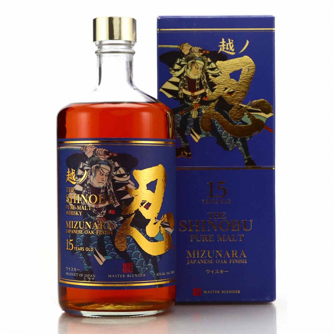 Shinobu 15 Year Old Pure Malt Mizunara Oak | Whisky Auctioneer