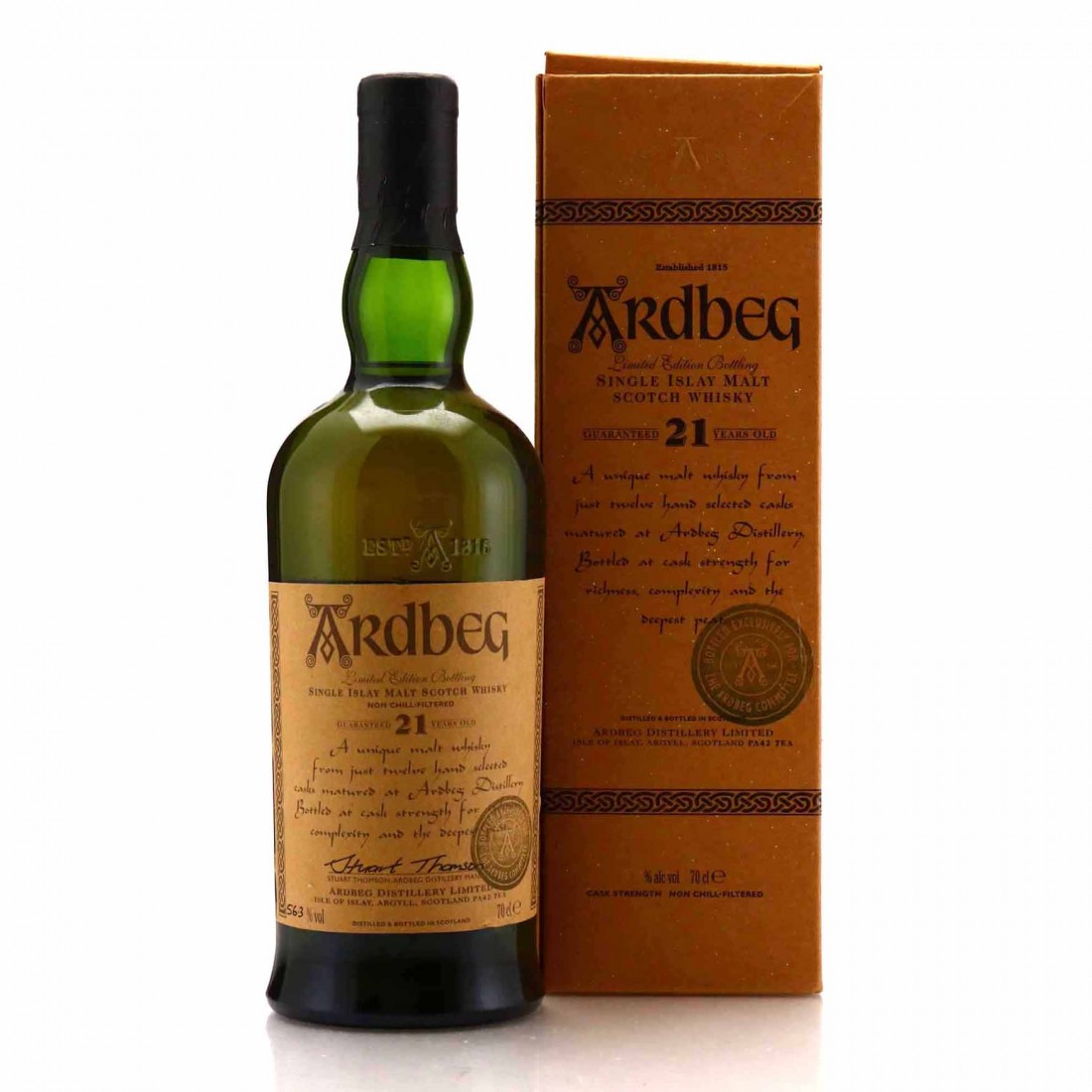 Ardbeg 21 Year Old Committee Release 2001 | Whisky Auctioneer