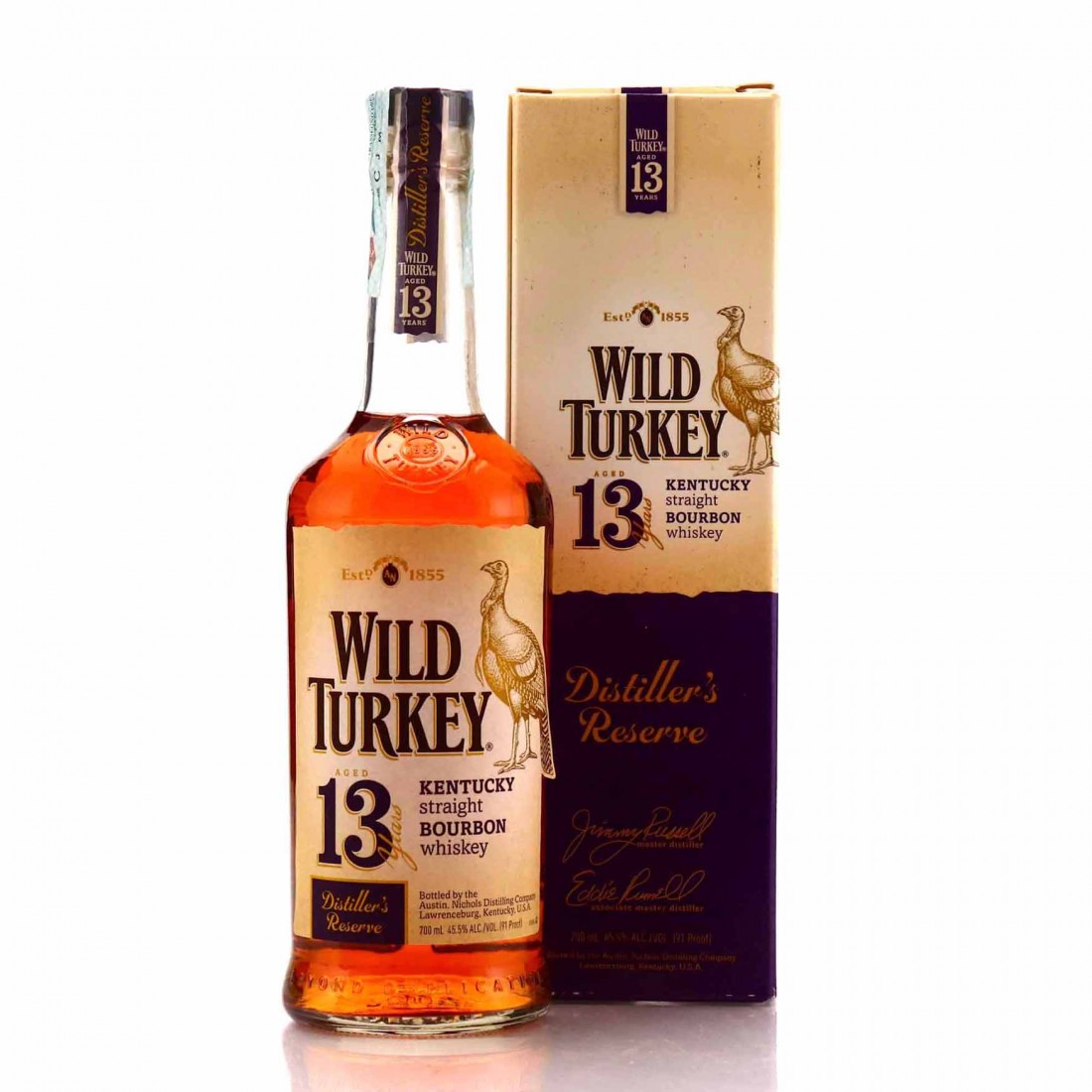 Wild Turkey 13 Year Old Distiller's Reserve 70cl | Whisky Auctioneer