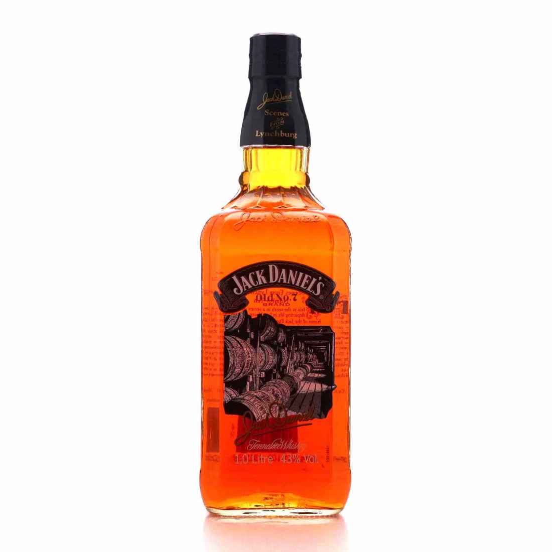 Jack Daniel's Old No.7 Brand 86 Proof 1 Litre / Scenes from Lynchburg ...
