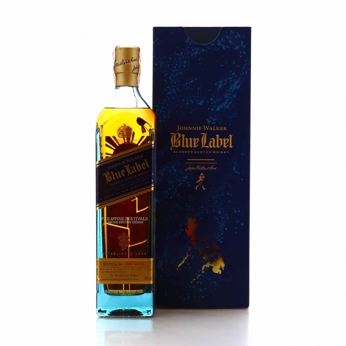 Johnnie Walker Blue Label Philippine Festivals Limited Edition 75cl ...
