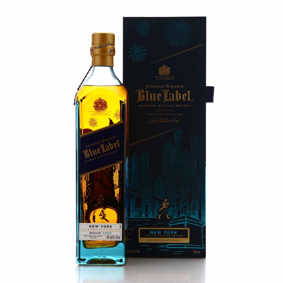 Johnnie Walker Blue Label New York Limited Edition 75cl / US Import ...