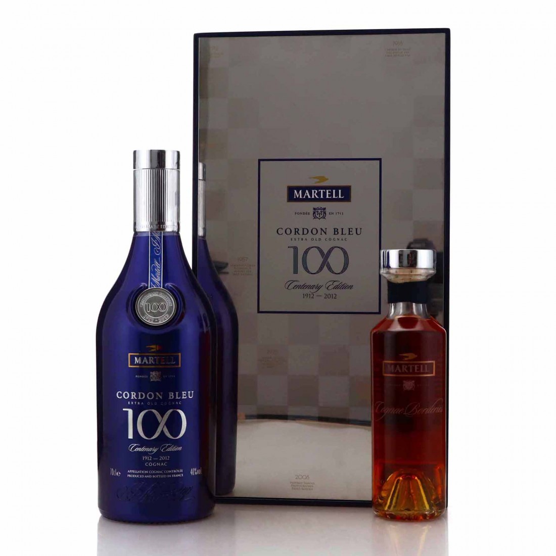 Martell Cordon Bleu Cognac Centenary Edition Gift Pack | Whisky Auctioneer