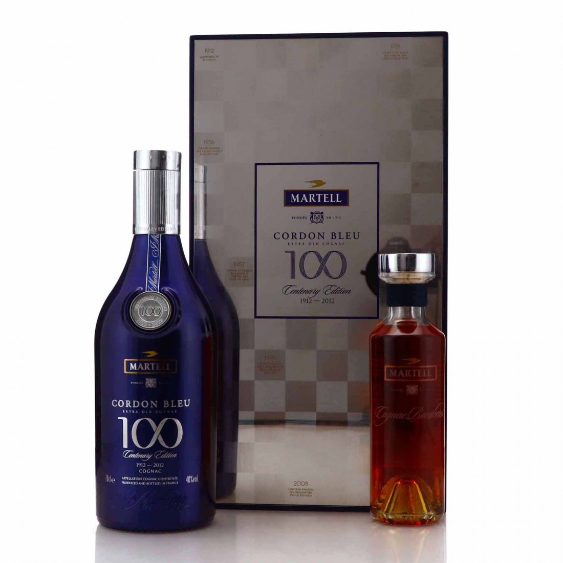 Martell Cordon Bleu Cognac Centenary Edition Gift Pack | Whisky Auctioneer