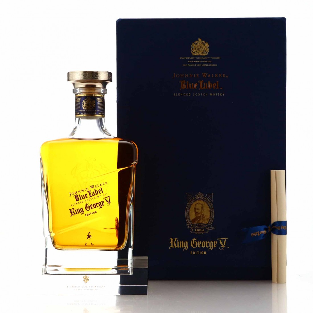 Johnnie Walker Blue Label King George V 75cl | Whisky Auctioneer