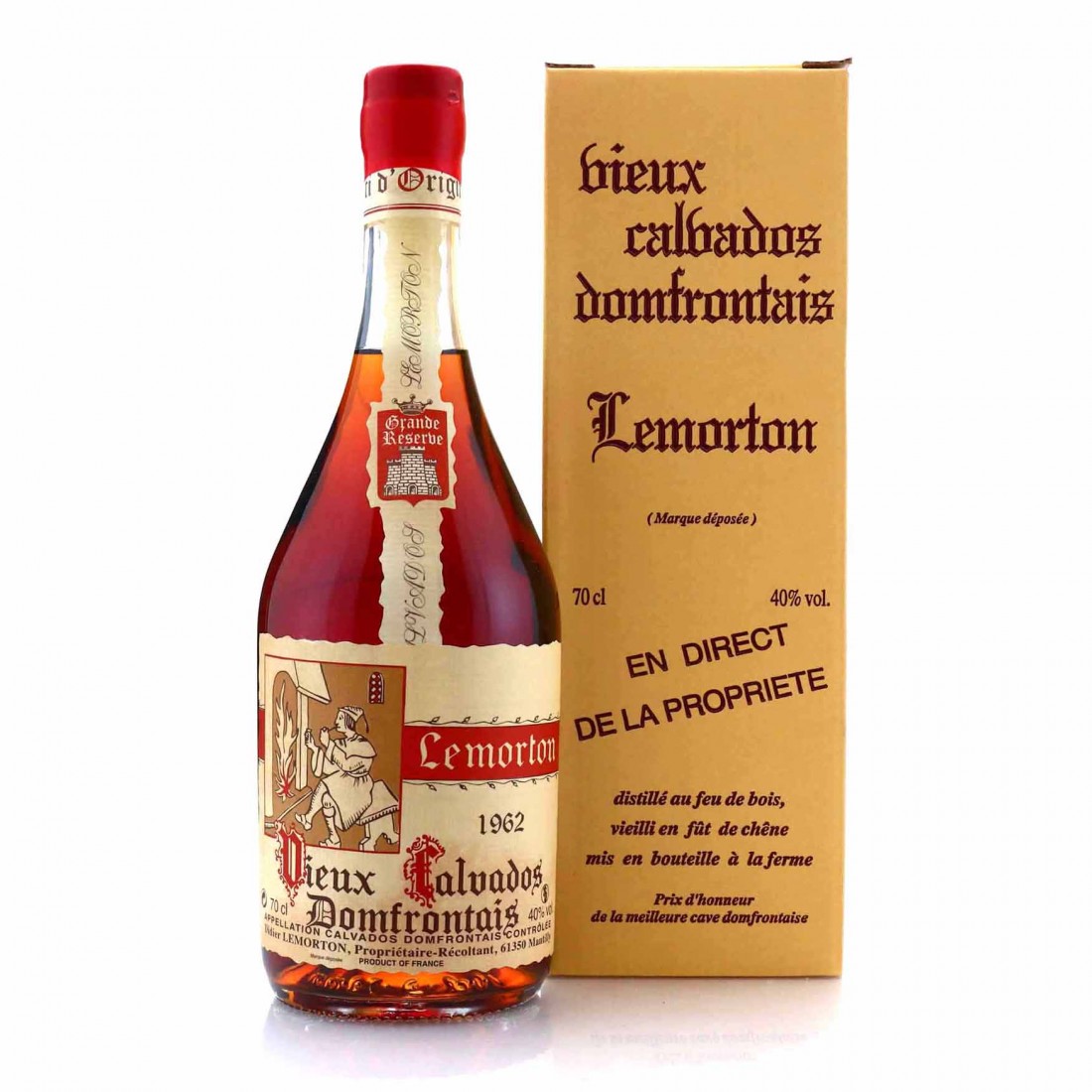 Lemorton Calvados-Domfrontais 1962 | Whisky Auctioneer