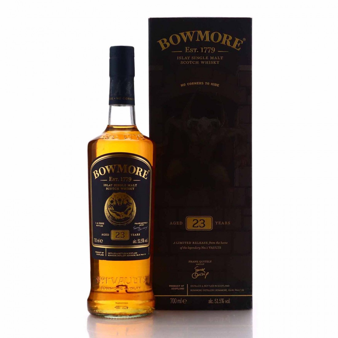Bowmore 23 Year Old No Corners To Hide / Frank Quitely | Whisky Auctioneer
