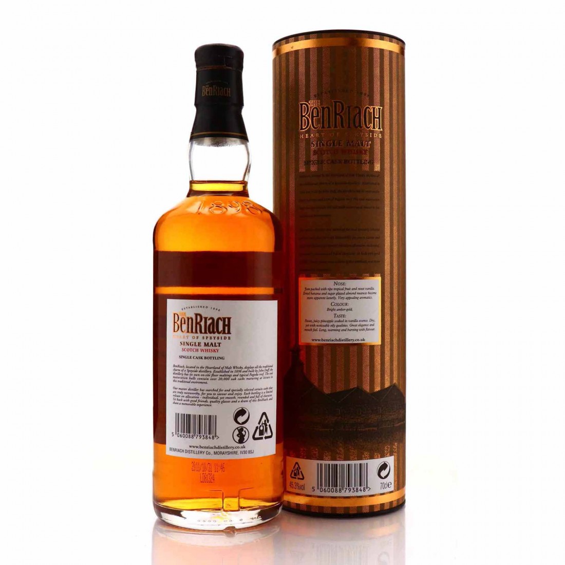 Benriach 1976 Single Cask 35 Year Old #3010 / The Auld Alliance ...