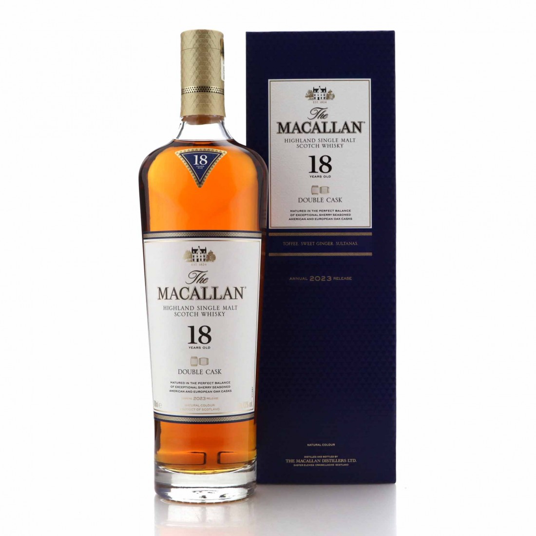 Macallan 18 Year Old Double Cask 2023 Release | Whisky Auctioneer