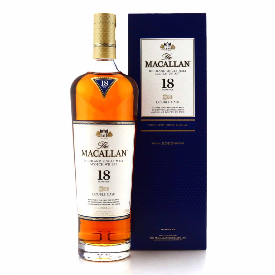 Macallan 18 Year Old Double Cask 2023 Release | Whisky Auctioneer