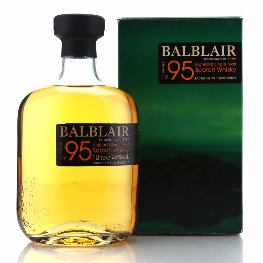 Balblair 1995 Release 2012 1 Litre / Travel Retail | Whisky Auctioneer