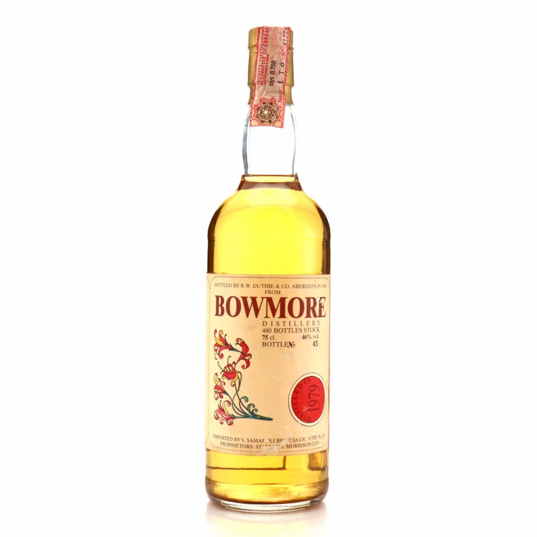 Bowmore 1979 Samaroli / Flowers 1990 | Whisky Auctioneer