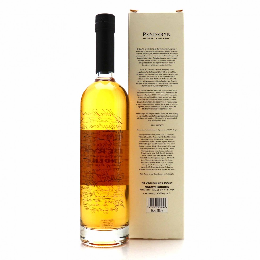 Penderyn Icons of Wales #2 / Independence | Whisky Auctioneer