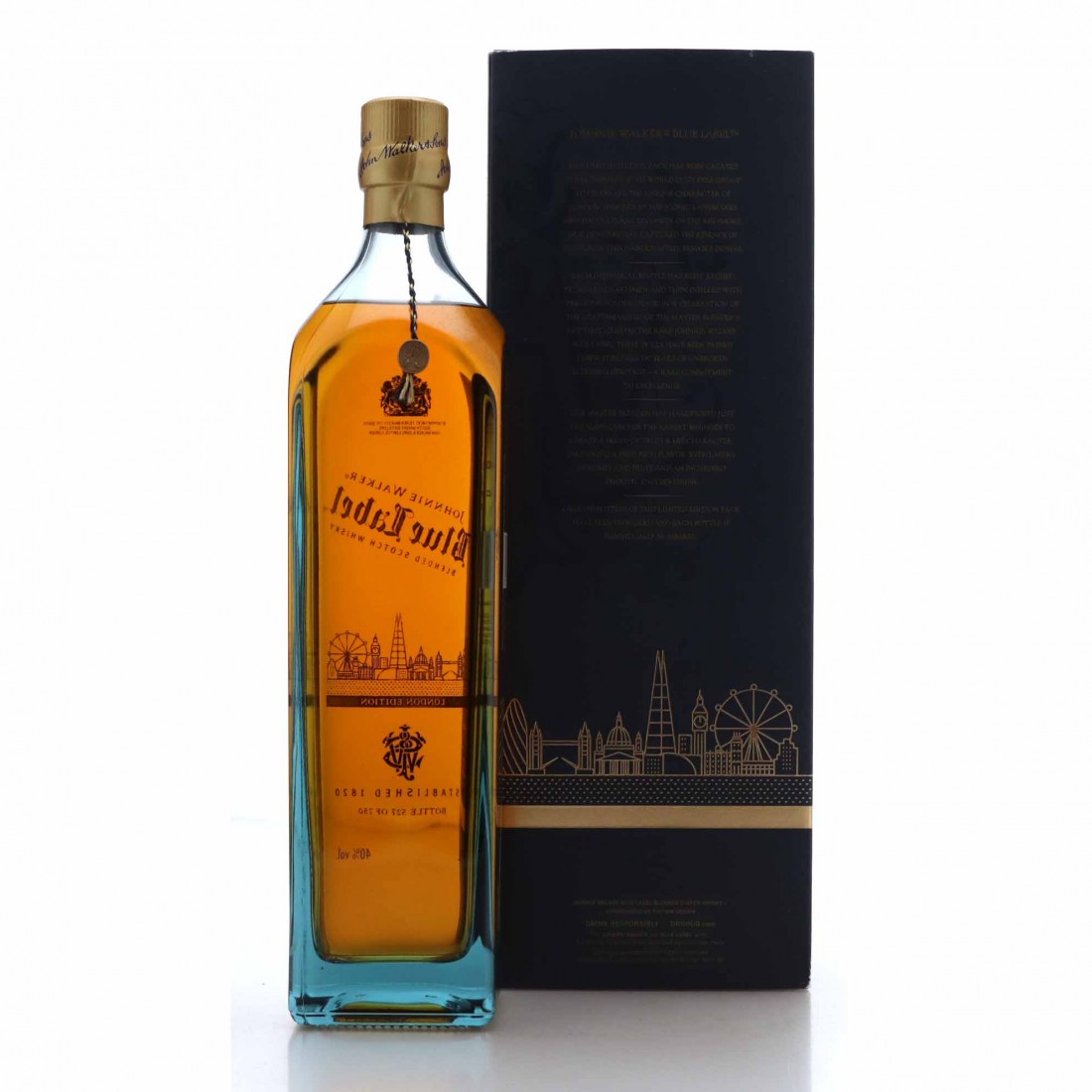 Johnnie Walker Blue Label London Limited Edition 1 Litre | Whisky ...