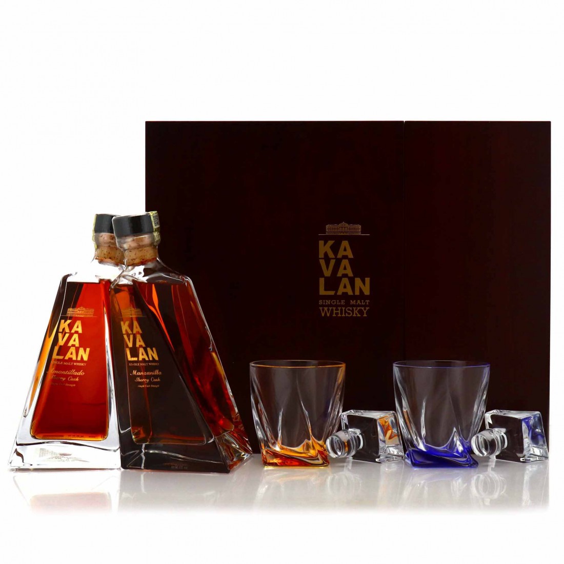 Kavalan Cask Strength Amontillado and Manzanilla Gift Set | Whisky ...
