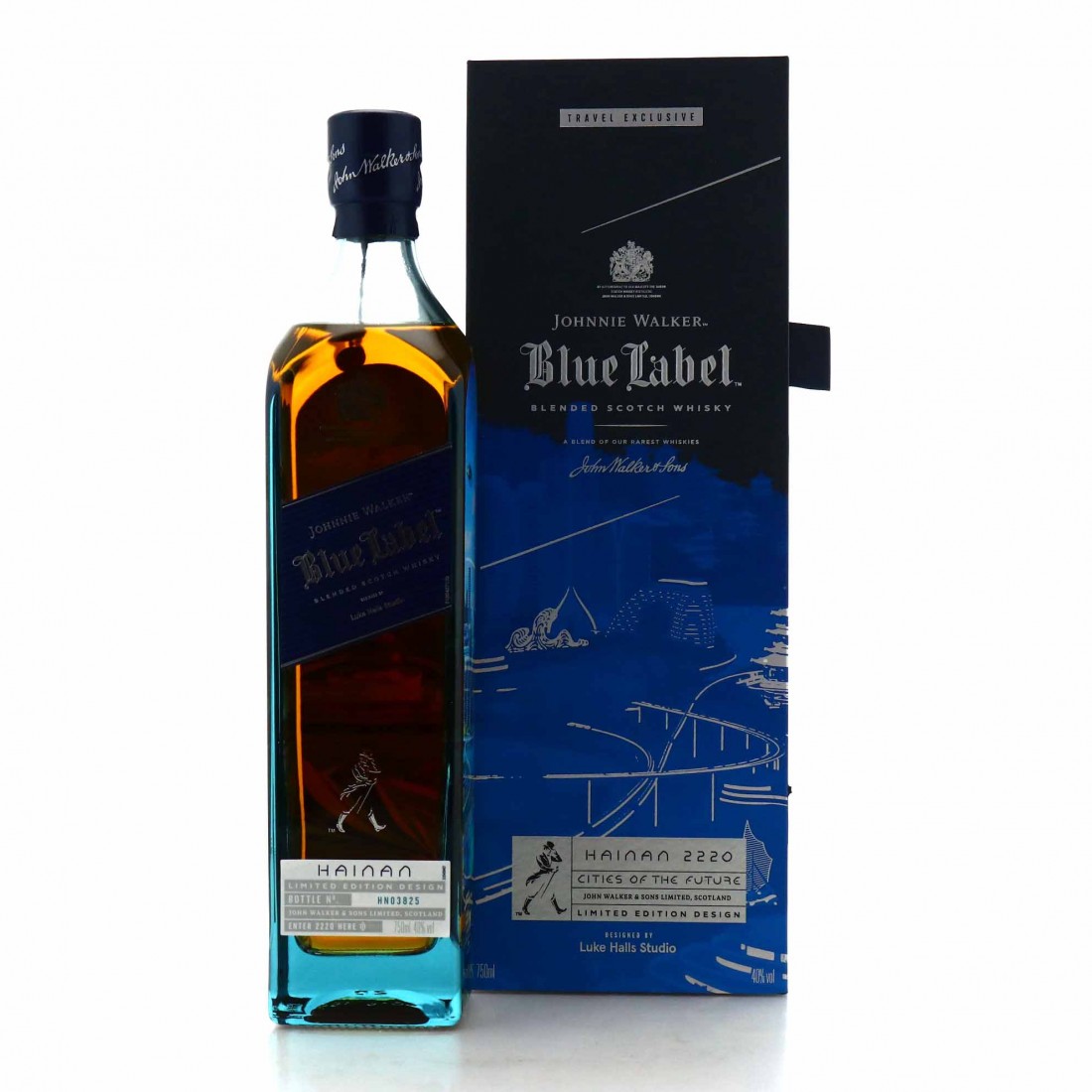 Johnnie Walker Blue Label Cities of the Future 75cl / Hainan 2220 ...