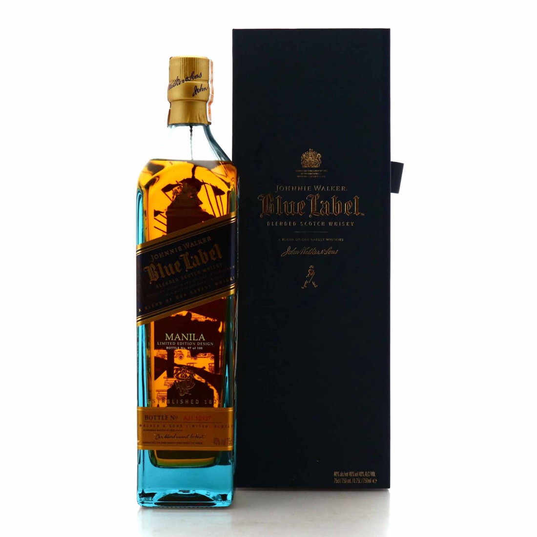 Johnnie Walker Blue Label Manila Limited Edition 75cl / One of 100 ...