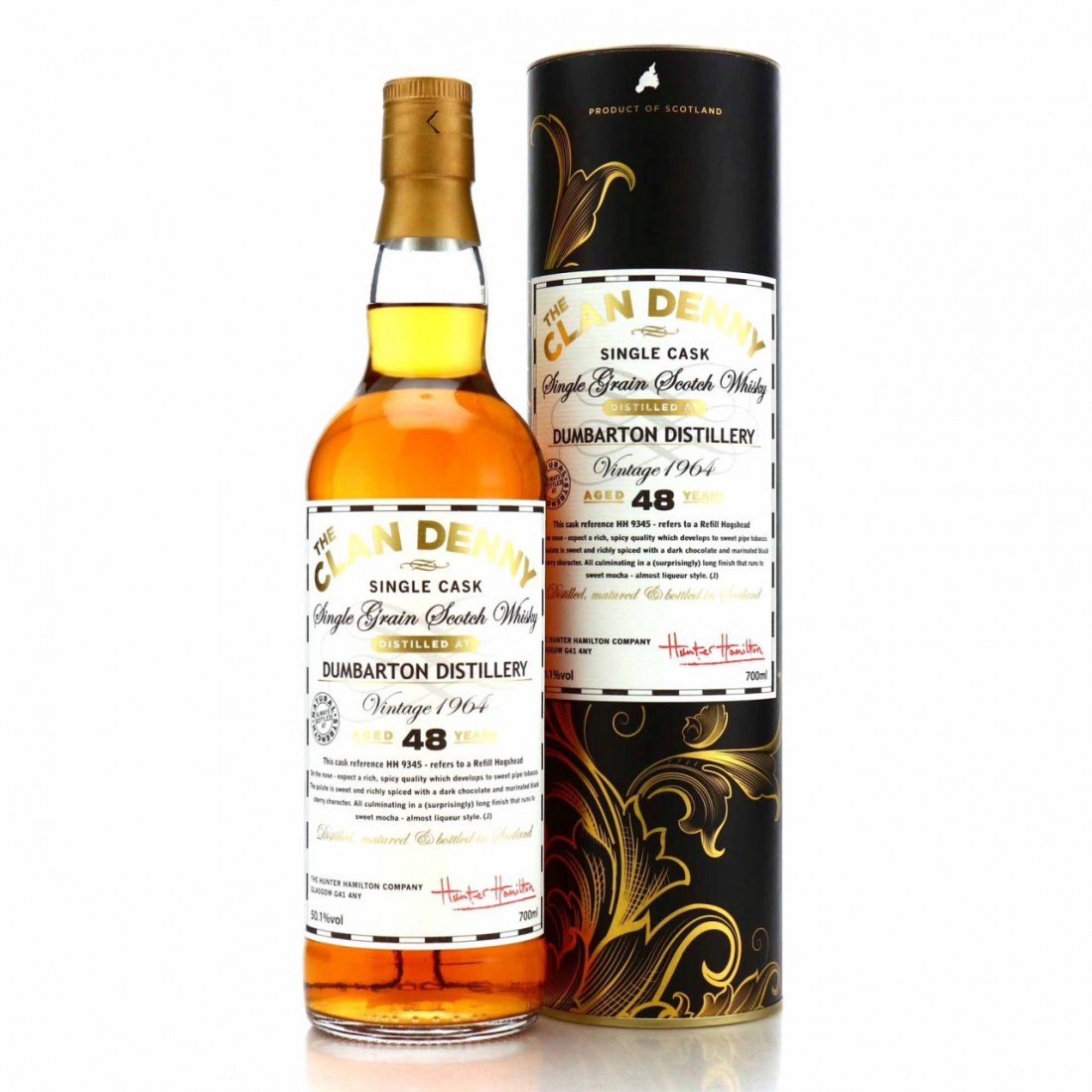 Dumbarton 1964 Clan Denny 48 Year Old | Whisky Auctioneer