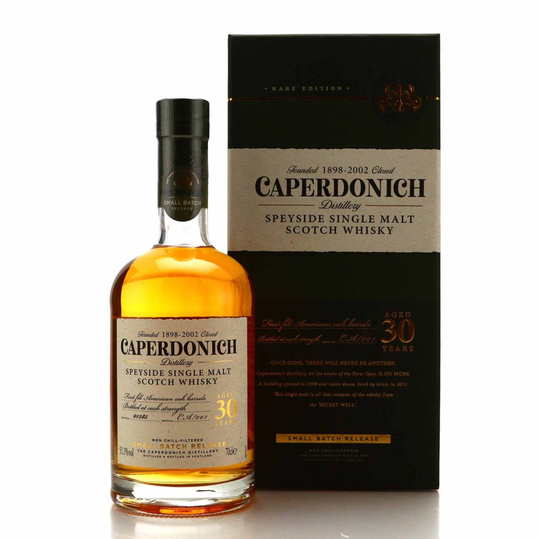 Caperdonich 30 Year Old Small Batch Release | Whisky Auctioneer
