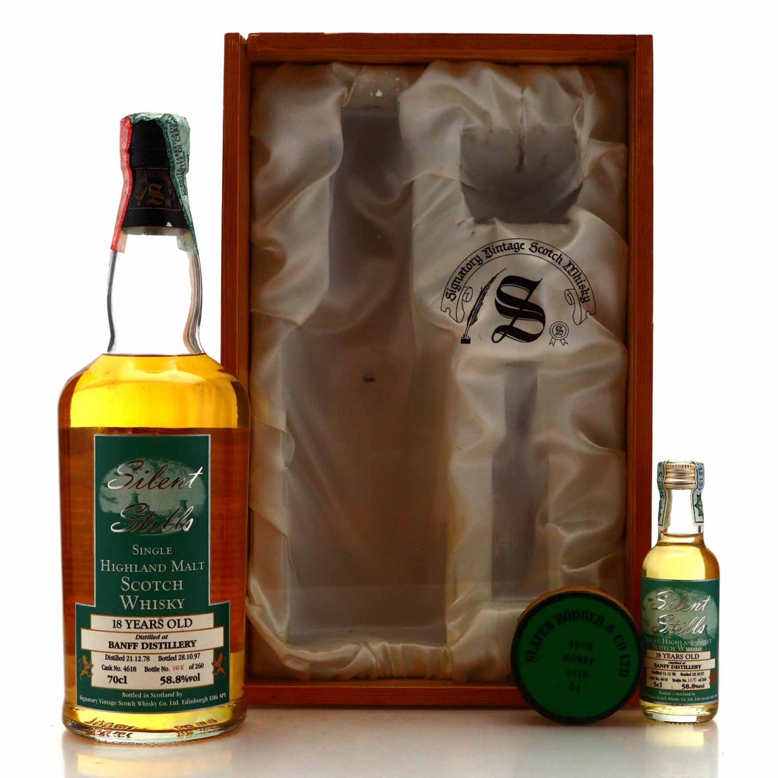 Banff 1978 Signatory Vintage 18 Year Old Silent Stills Gift Pack ...