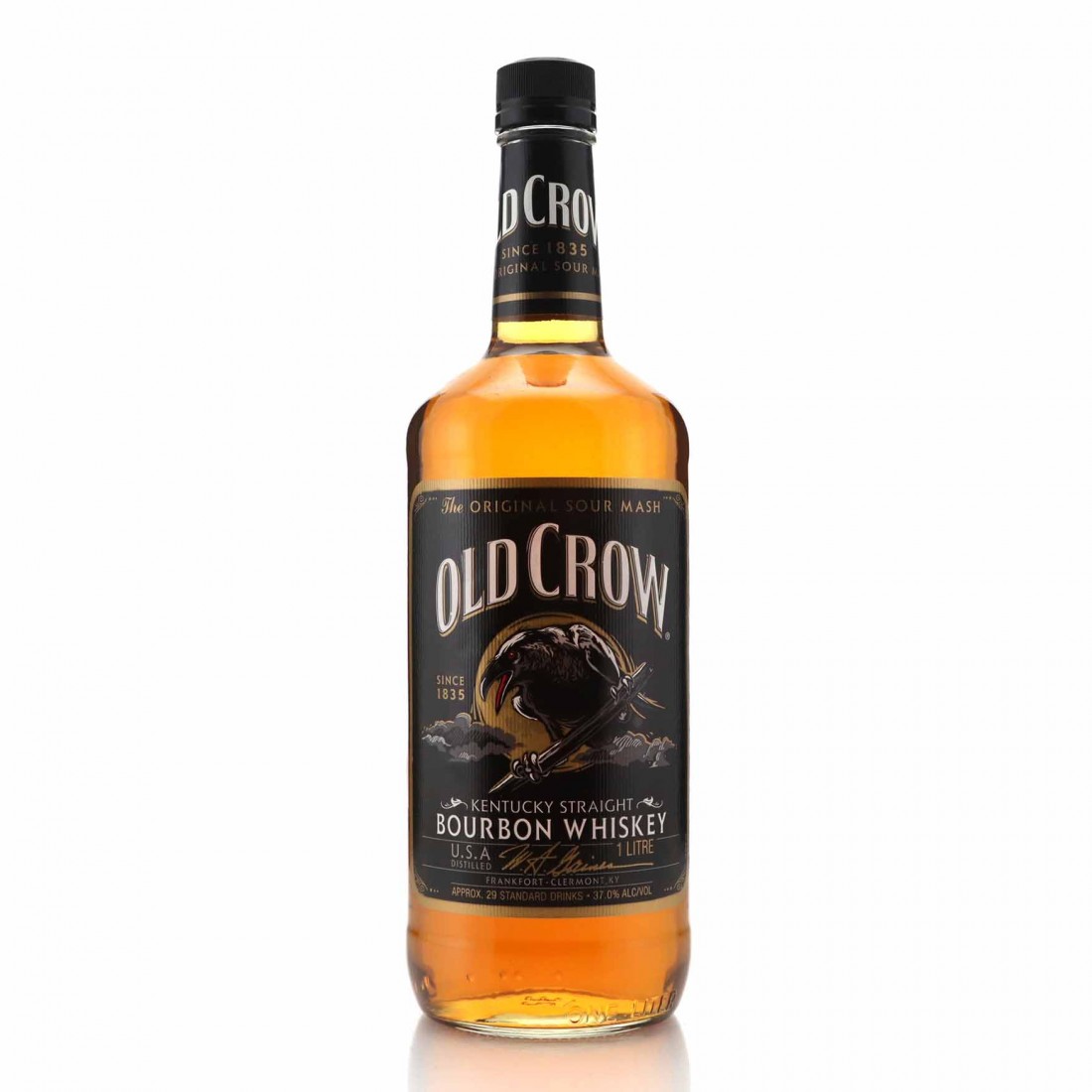 Old Crow Kentucky Straight Bourbon 1 Litre | Whisky Auctioneer