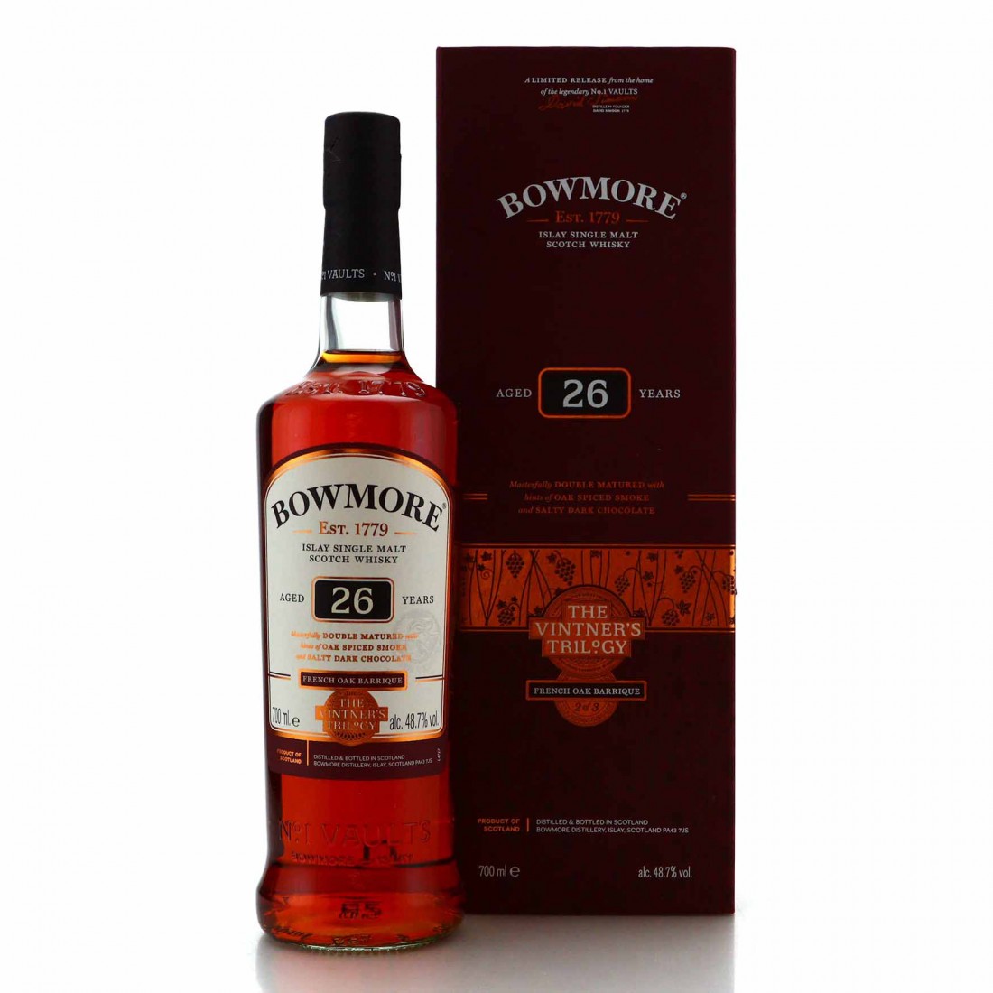 Bowmore 26 Year Old The Vintner's Trilogy II / French Oak Barrique ...