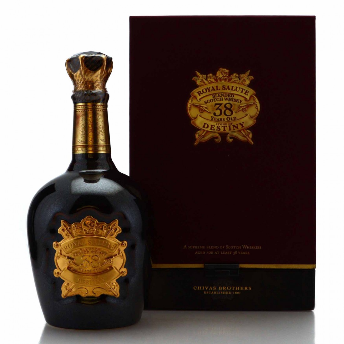 Chivas Royal Salute 38 Year Old Stone of Destiny | Whisky Auctioneer
