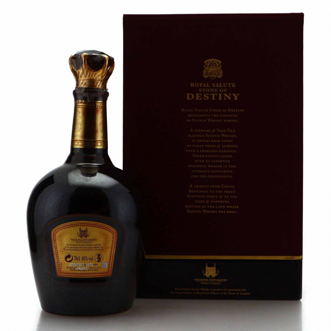 Chivas Royal Salute 38 Year Old Stone of Destiny | Whisky Auctioneer