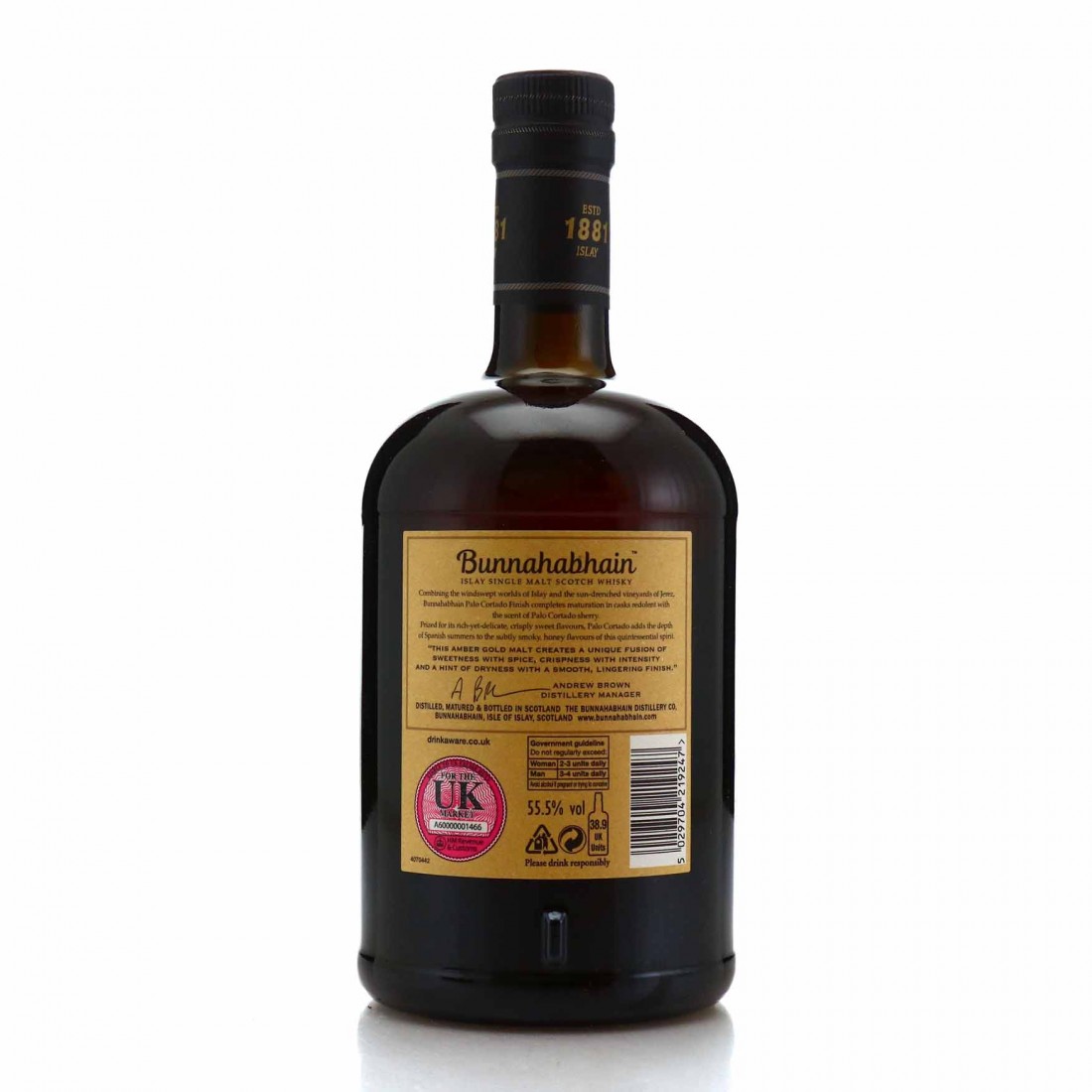 Bunnahabhain 2005 Palo Cortado Finish | Whisky Auctioneer