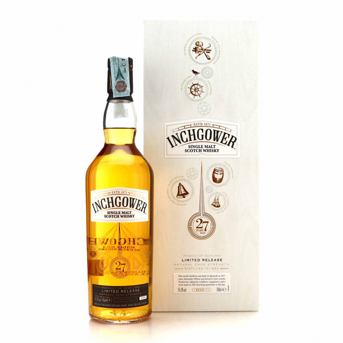 Inchgower 1990 Cask Strength 27 Year Old | Whisky Auctioneer