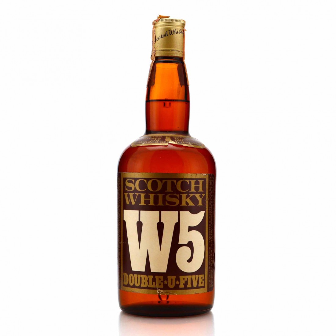 W5 Double U Five Scotch Whisky circa 1960s | Whisky Auctioneer