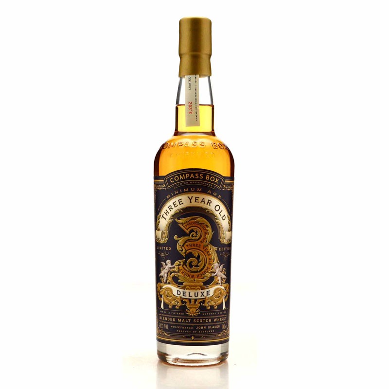 Compass Box Three Year Old Deluxe Whisky Auctioneer