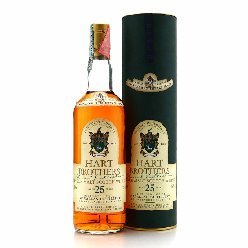 Macallan 1972 Hart Brothers 25 Year Old | Whisky Auctioneer