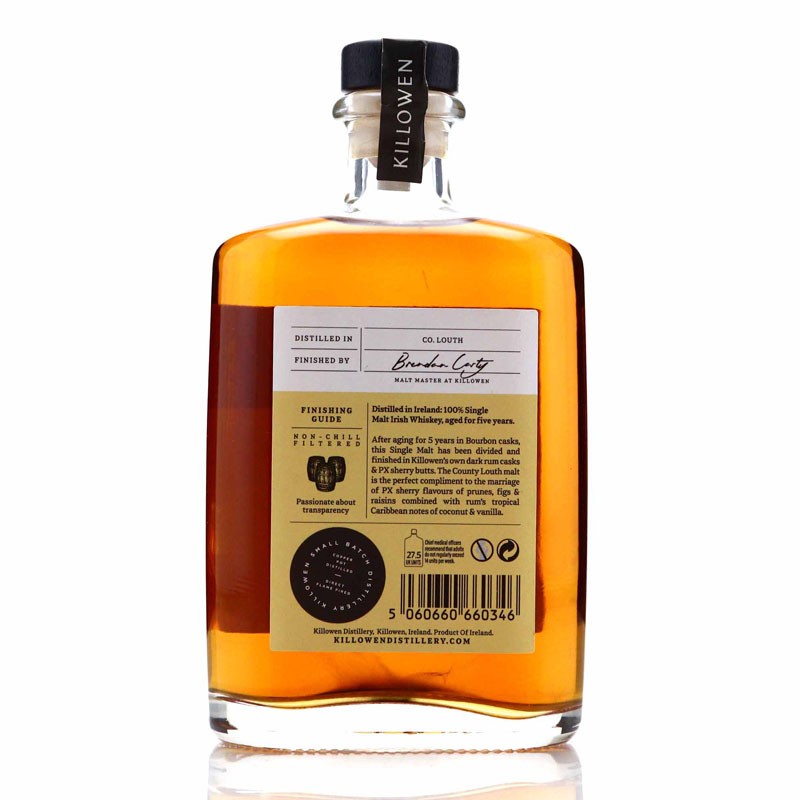 Killowen 5 Year Old Signature Rum & Raisin Single Malt 50cl / Batch #3 ...