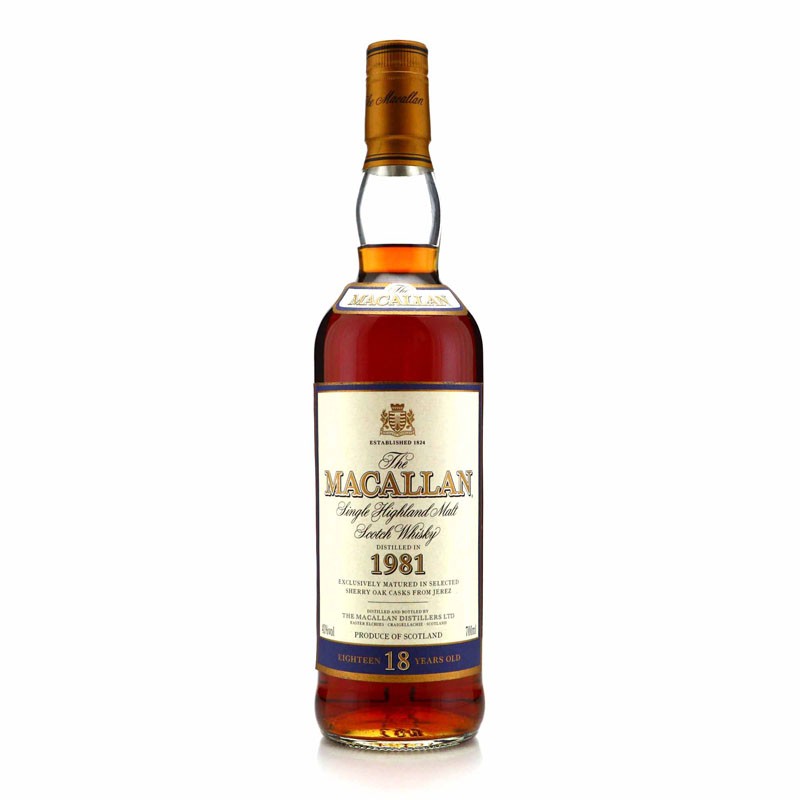Macallan 1981 18 Year Old | Whisky Auctioneer