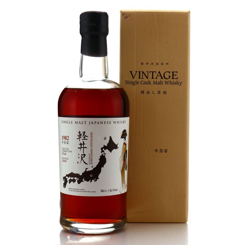 Karuizawa 1982 Single Cask #2748 / Geisha Label for TWE 10th ...