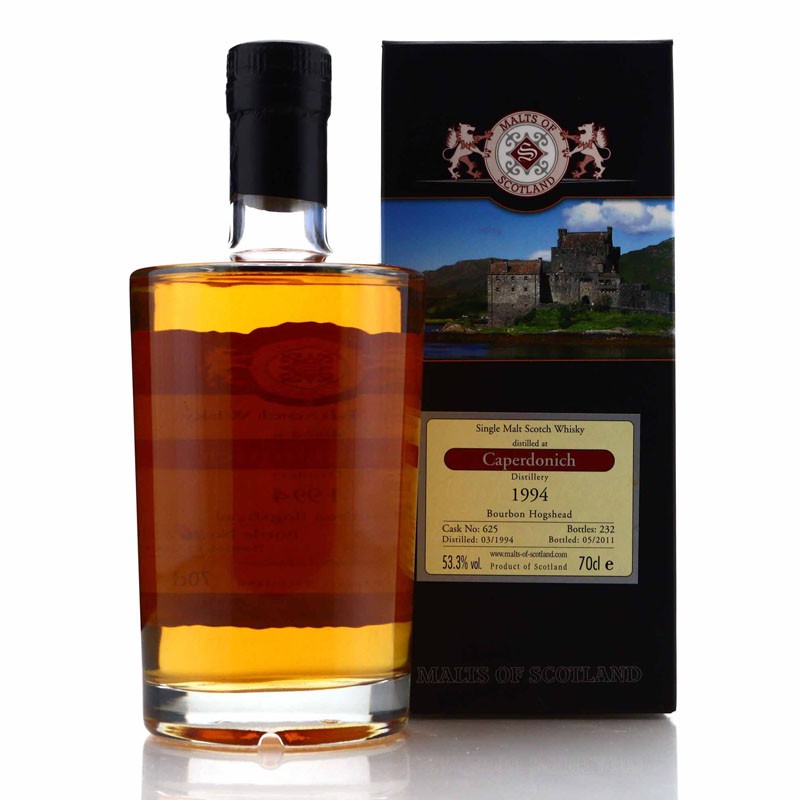 Caperdonich 1994 Malts of Scotland Bourbon Hogshead | Whisky Auctioneer