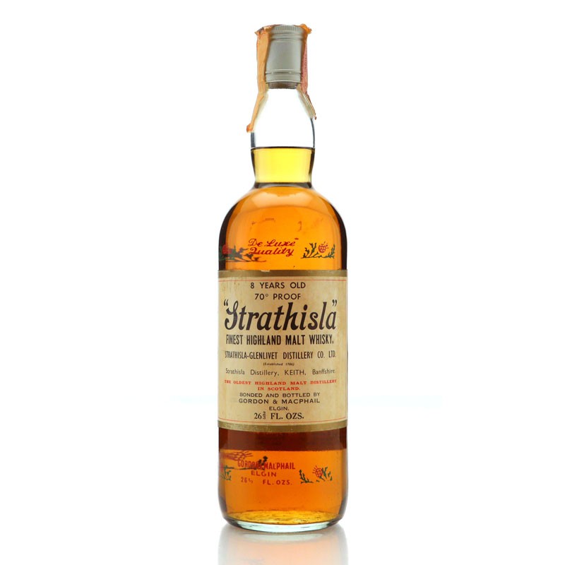 Strathisla 8 Year Old Gordon and MacPhail 70 Proof 1970s | Whisky ...
