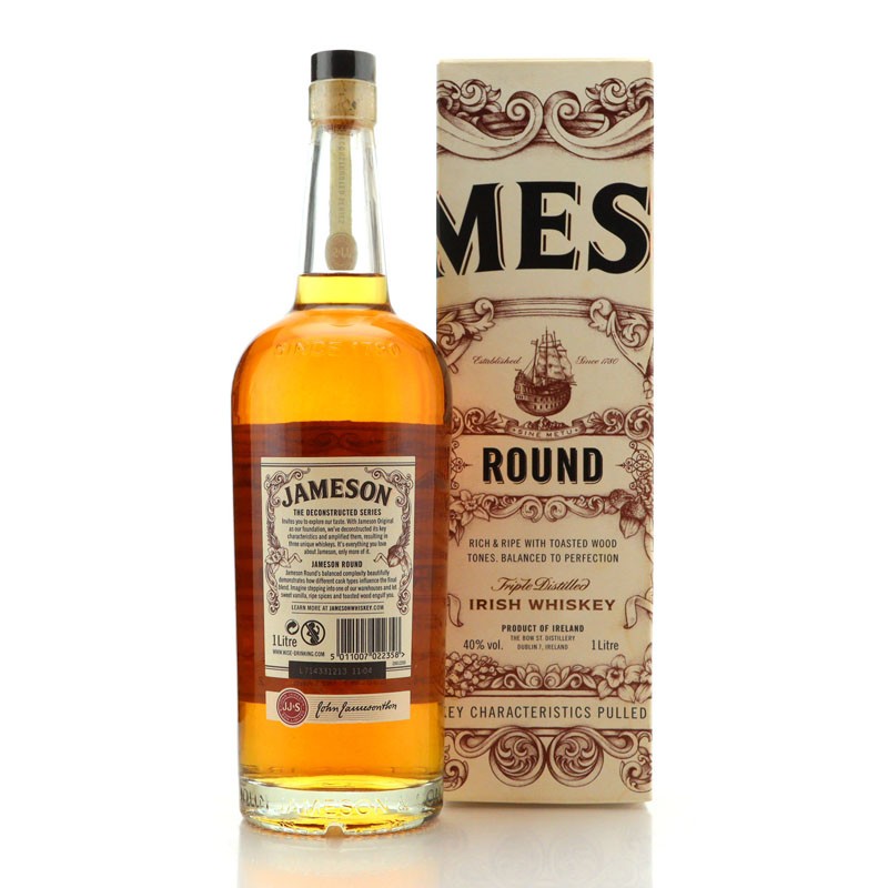 Jameson Round 1 Litre | Whisky Auctioneer