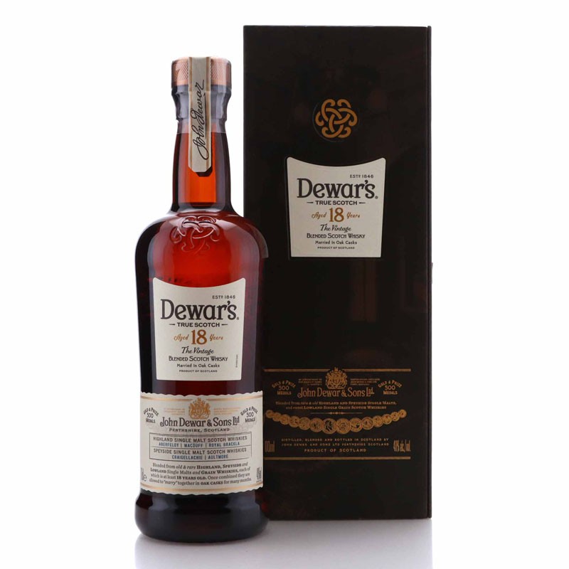 Dewar's 18 Year Old The Vintage | Whisky Auctioneer