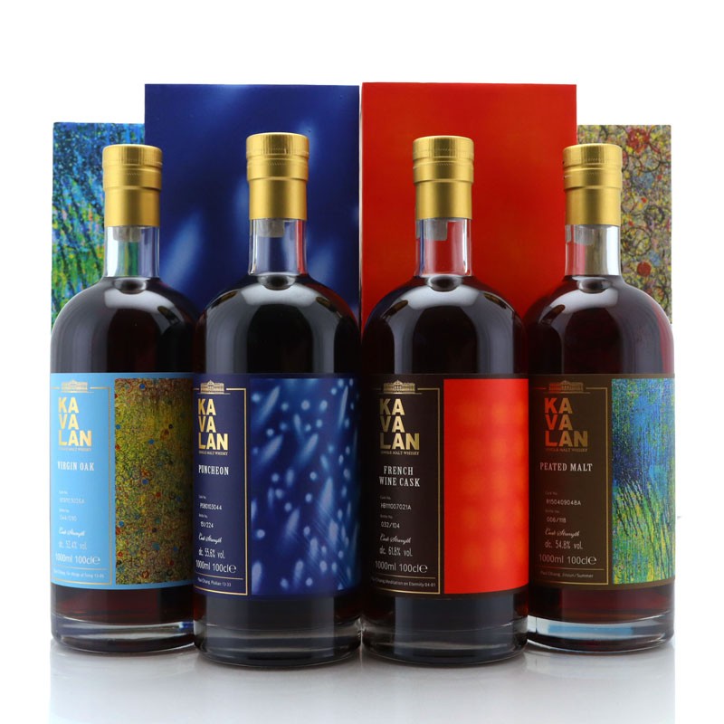 Kavalan Paul Chiang Collection 4 x 1 Litre / 2020 Artist Series ...