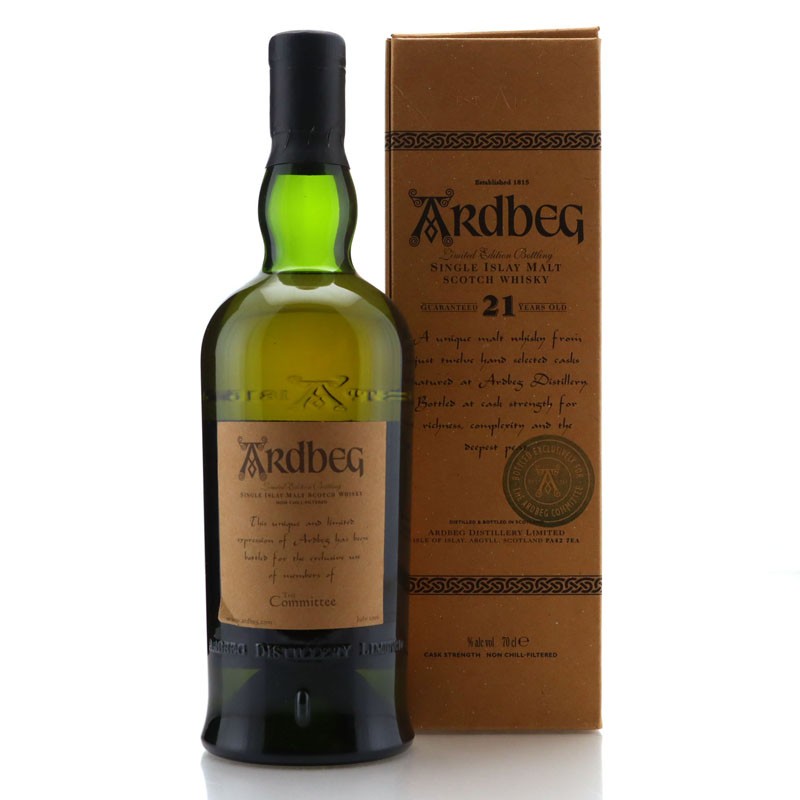 Ardbeg 21 Year Old Committee Release 2001 | Whisky Auctioneer