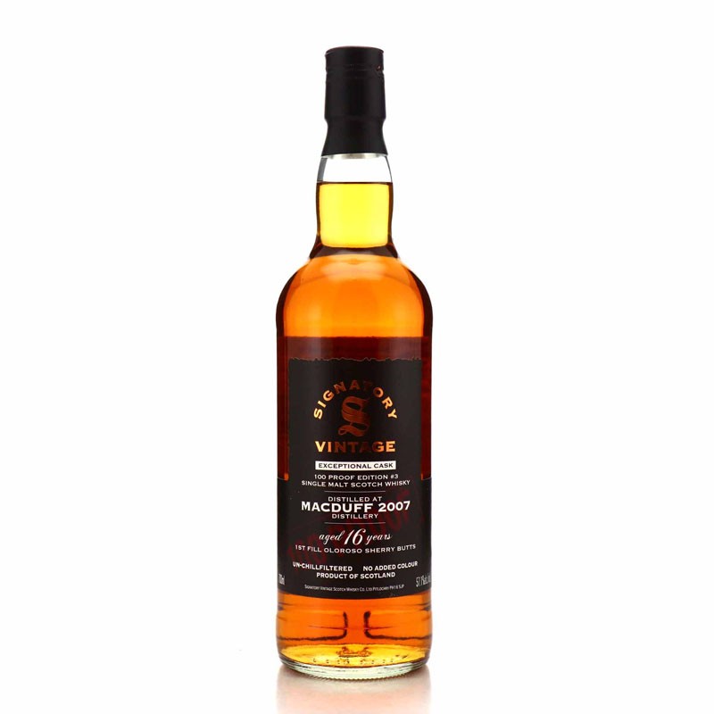 Macduff 2007 Signatory Vintage 16 Year Old 100 Proof | Whisky Auctioneer