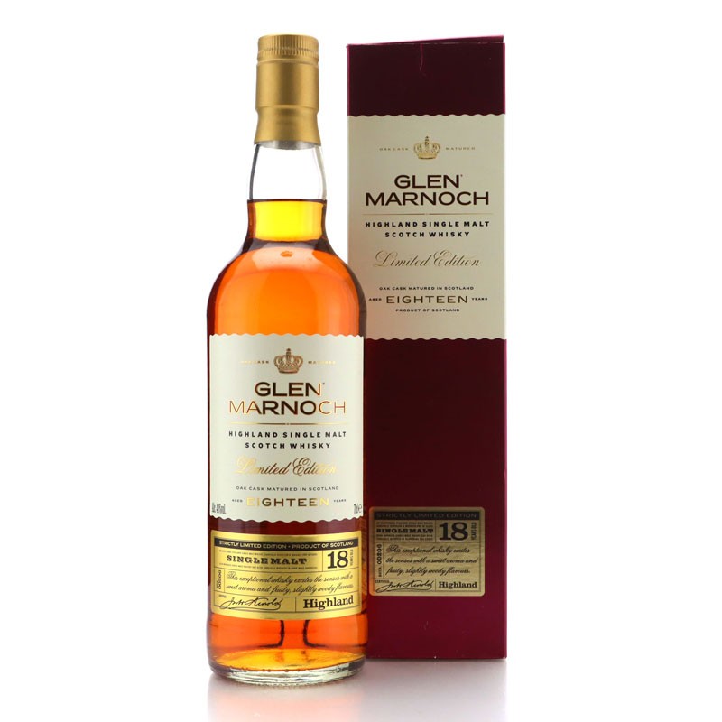 Glen Marnoch 18 Year Old Highland Single Malt | Whisky Auctioneer