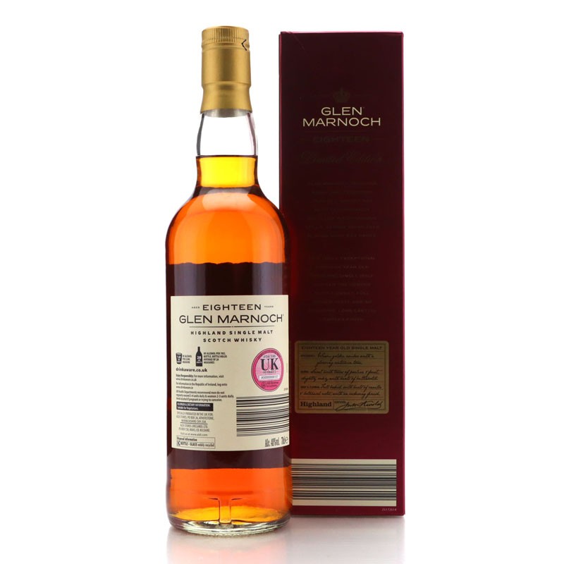 Glen Marnoch 18 Year Old Highland Single Malt | Whisky Auctioneer