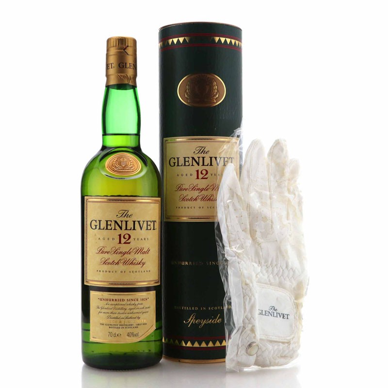 Glenlivet 12 Year Old 1990s / includes Golf Glove | Whisky Auctioneer