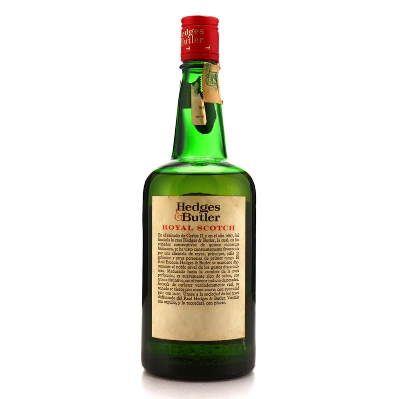 Hedges and Butler Royal Blended Scotch Whisky 1970s | Whisky Auctioneer