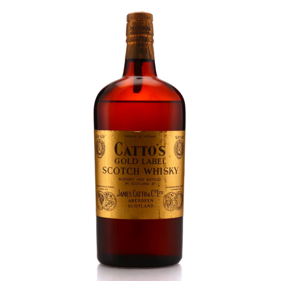 Catto's 12 Year Old Very Fine Blended Scotch Whisky 1960s | Whisky ...