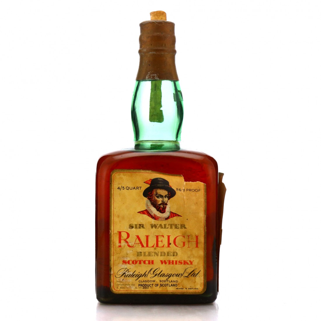 Sir Walter Raleigh Scotch Whisky circa 1970s | Whisky Auctioneer